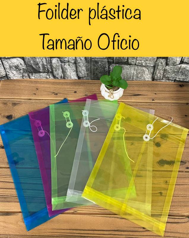 Folder plástico en San Ramon