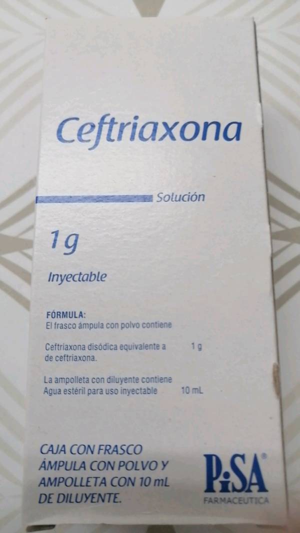 Ceftriaxona 1 g. Sol. Inyectable. 10 ml en Valladolid