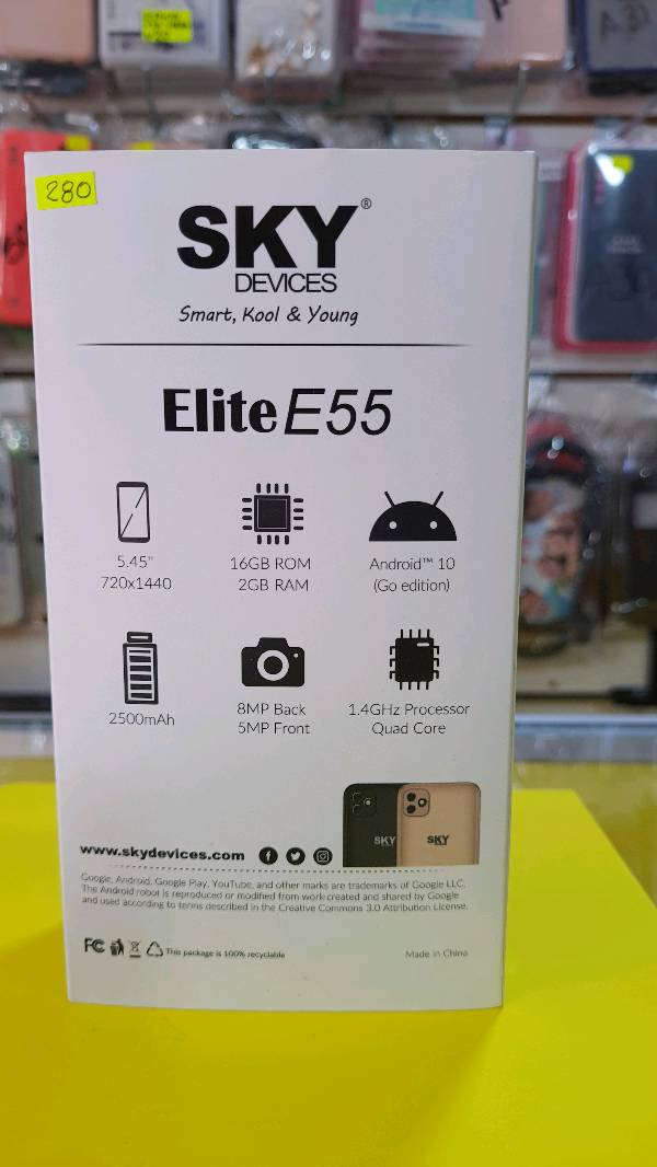 SKY DEVICES ELITE E55 en ilave