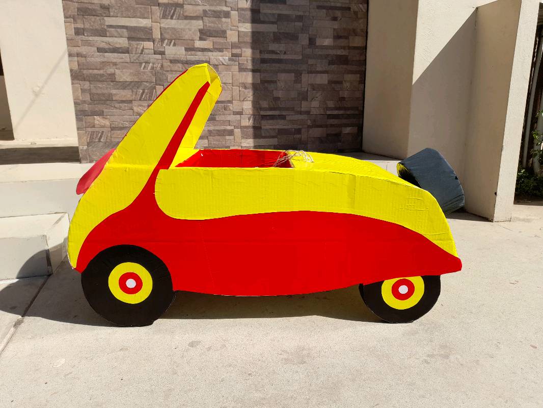 Piñata tuny, carrito plim plim en Ensenada