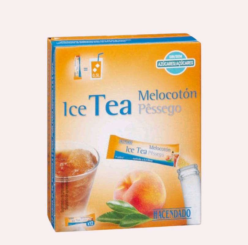 Ice Tea Melocotón Pessego SIN AZÚCARES en Valencia
