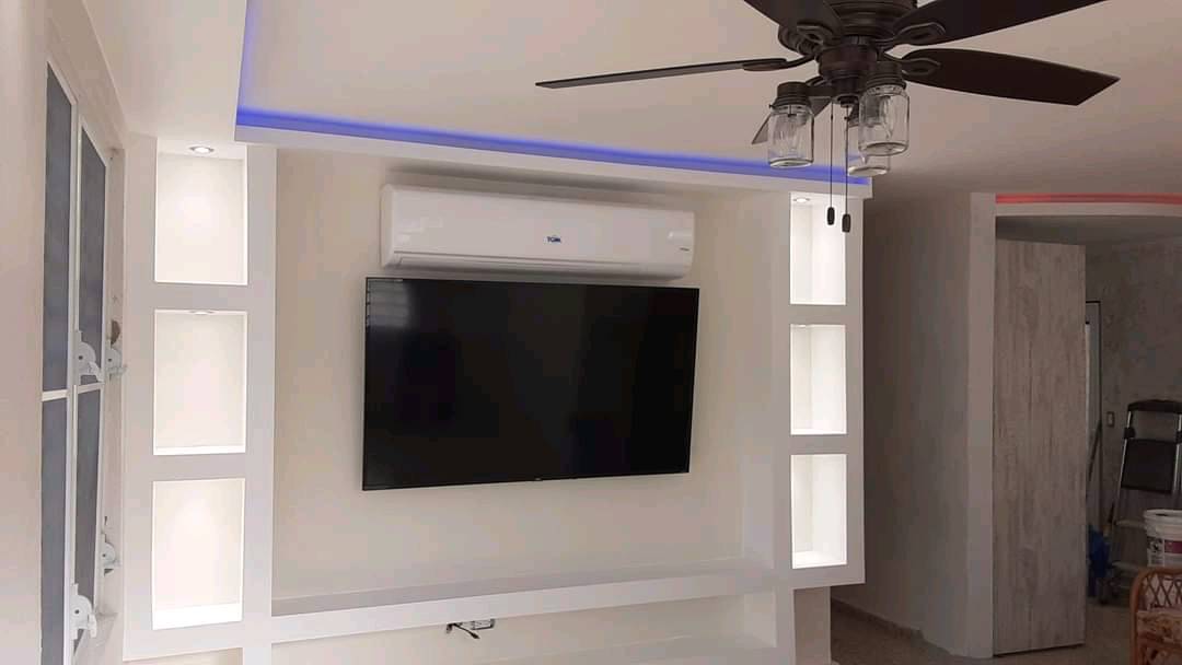 Trabajos diversos de diseños de tabla roca en Campeche