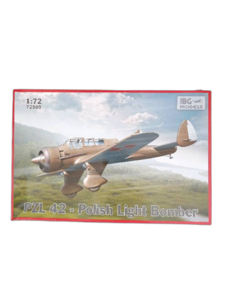 PZL 42 Polish Bomber "karas" 1/72 en Montevideo