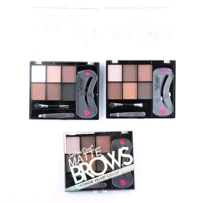 💞Kit de cejas matte SEVEN COOL en Medellin