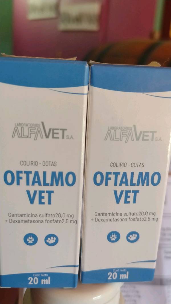 Oftalmovet. Colirio Gotas para ojo en San Juan