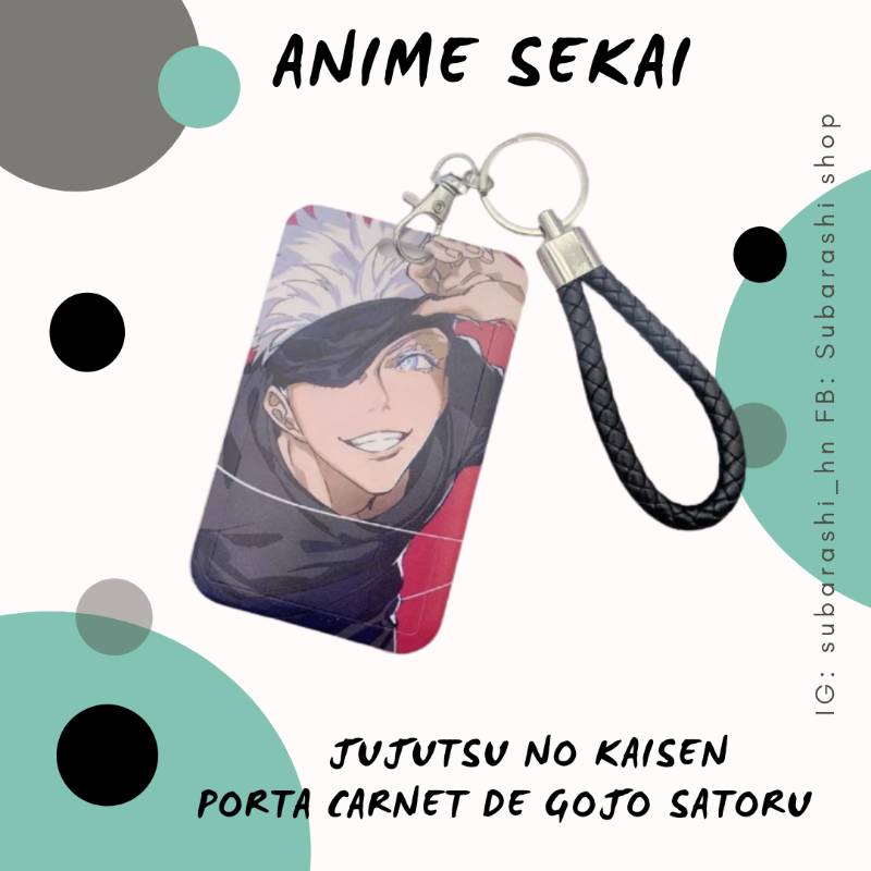 Porta Carnet de Gojo Satoru en Tegucigalpa