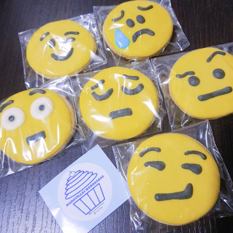 Galletas emojis en Bogota