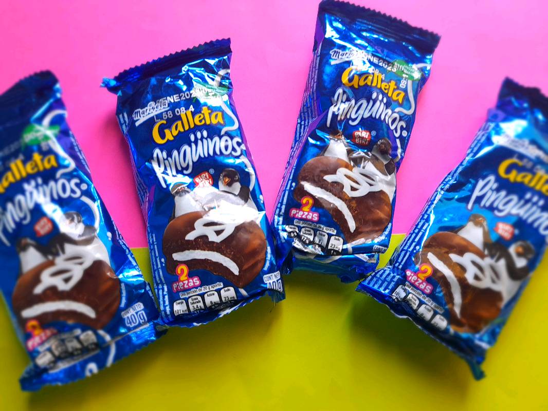 Galletas pingüino en Ciudad de Guatemala