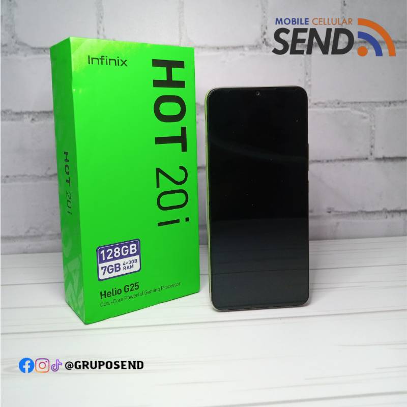 Infinix Hot 20i 4+3EXT+128GB en Acarigua