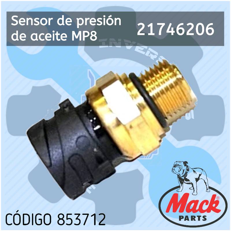 Sensor de presión de aceite MP8 en Táchira