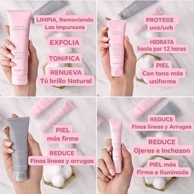 Rutina completa de cuidado de la piel TimeWise 3D de Mary Kay en Tuxtla Gutiérrez