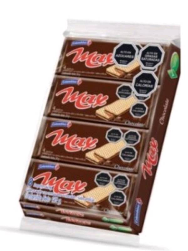 OBLEA MAX CHOCOLATE X 8 UND en vallenar