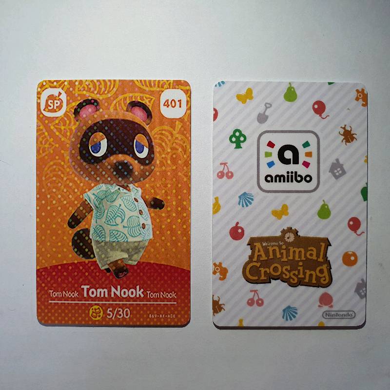 Tarjeta Amiibo #401 Tom Nook (Animal Crossing Serie 5) en Tegucigalpa