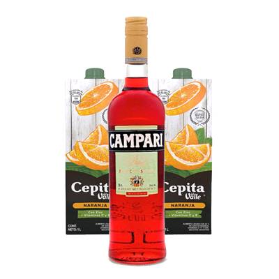 Campari+ Cepita Naranja en Buenos Aires