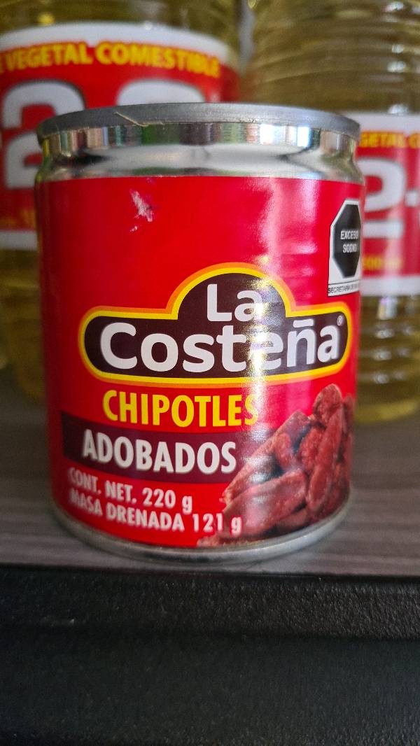 La costeña chiles chipotles adobados 121g en Ciudad de Mexico