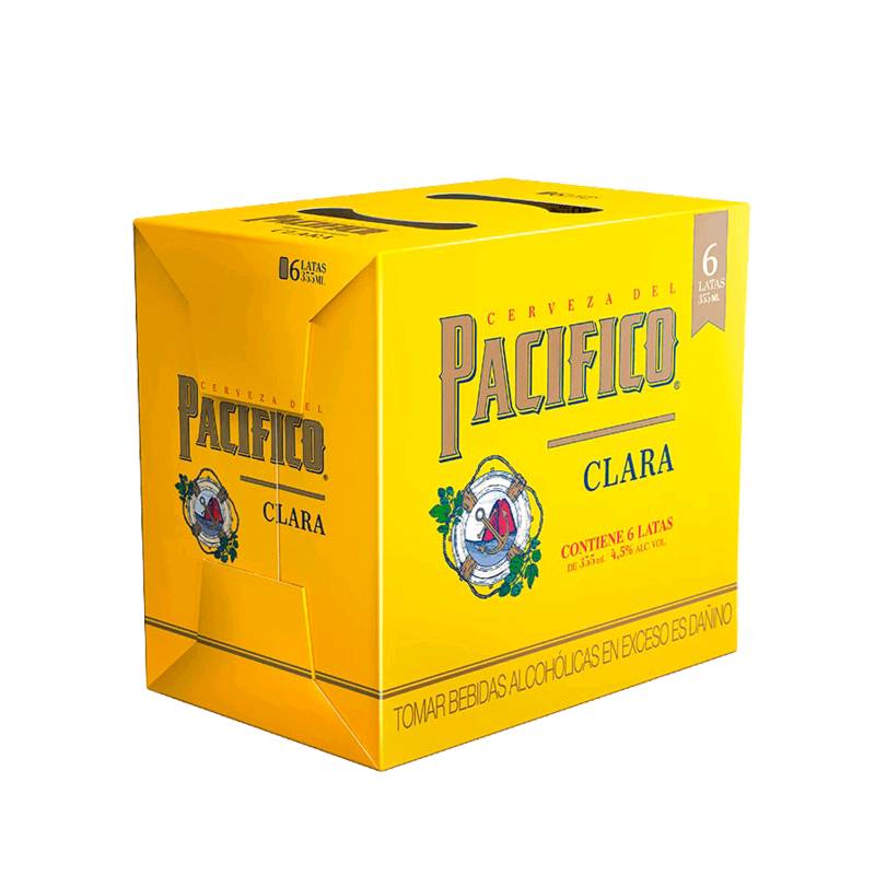 Pacifico lata 355ml Paquete 6 unid en San Miguel
