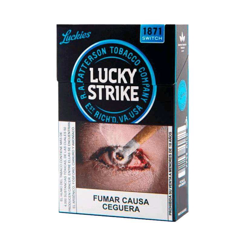 Lucky Strike click & roll (azúl) 10 unid en San Miguel