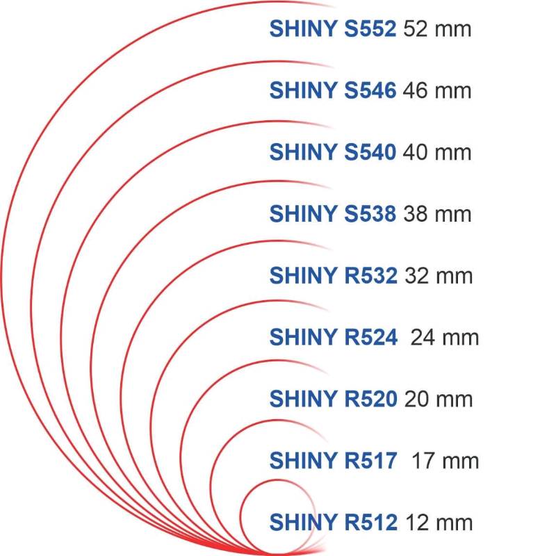 SELLO REDONDO SHINY R512 R517 R520 R524 R532 R538 R540 R546 R552 en ...