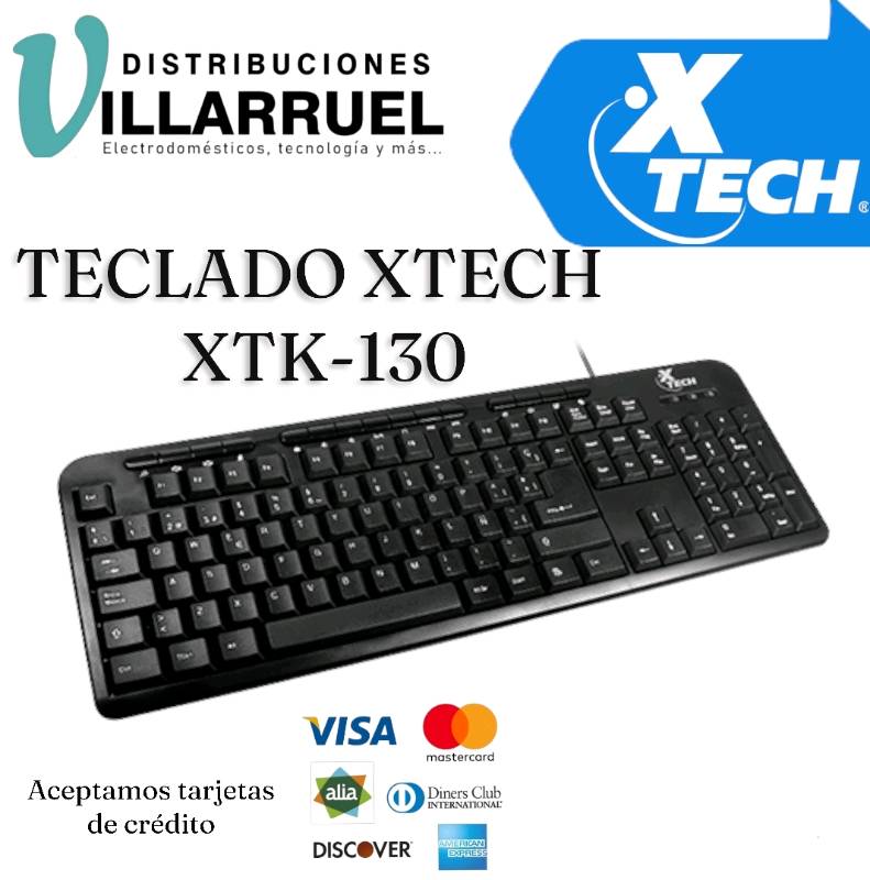 Teclado XTECH XTCH-130 en Guayaquil