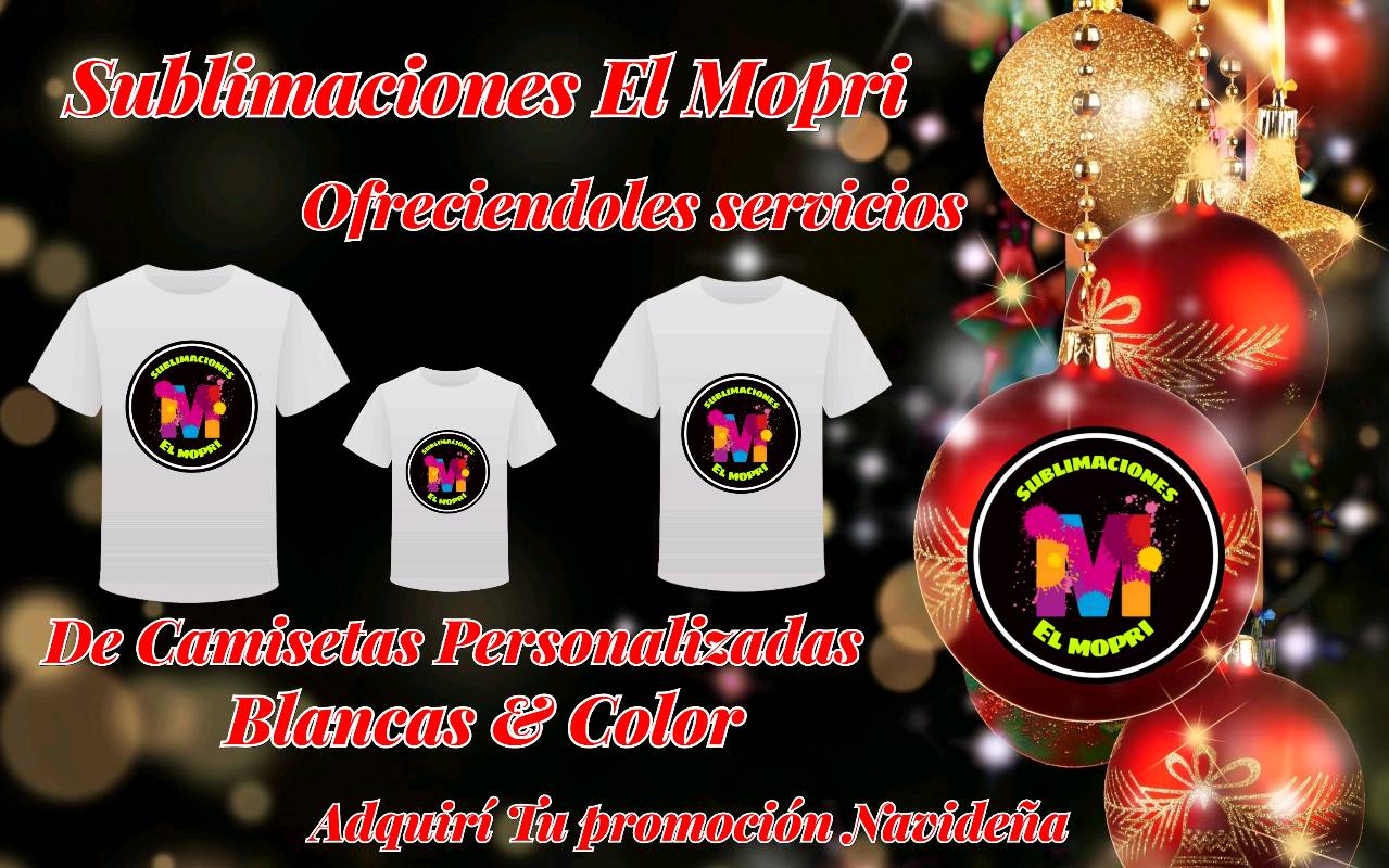 sublimaciones El mopri