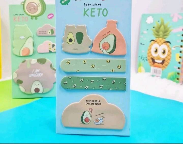 Posticks diseños de aguacate y unicornio en San Salvador