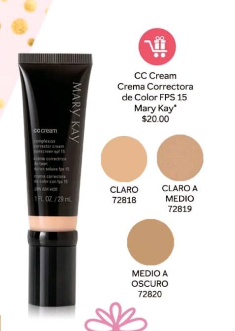CC Cream Mary Kay en San Salvador