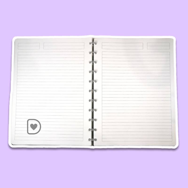 LIBRETA DE AROS TAMAÑO CARTA en Mérida