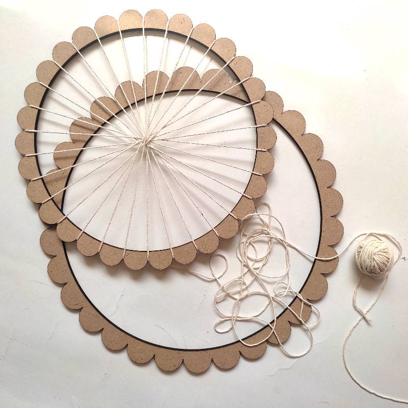 Kit Telar Circular 27cm y 33cm de diámetro en Ciudad de Mexico