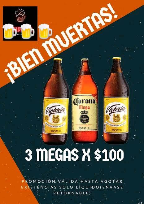 Cerveza megas en San Luis Potosi