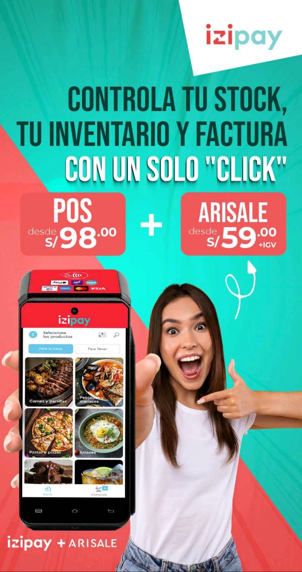 IZIPAY + ARISALE en Ica