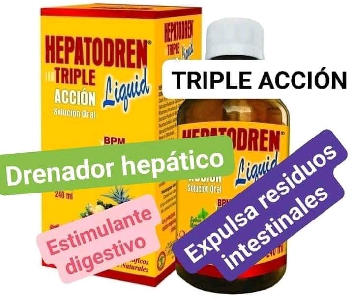 Hepatodren triple acción en Barranquilla