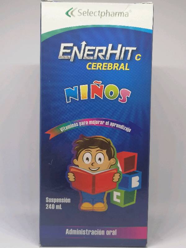 Enerhit Cerebral jarabe 240ml en Pajapita