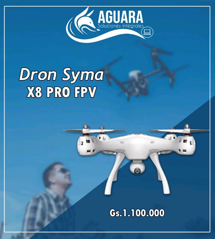 Dron Syma X8 Pro en Limpio