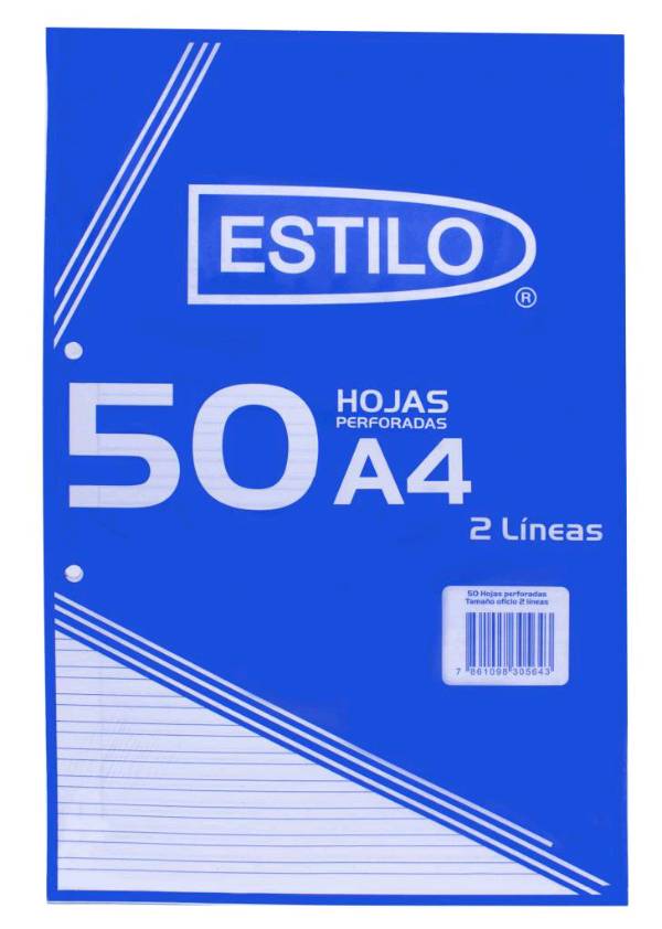 Hojas De Papel Perforadas