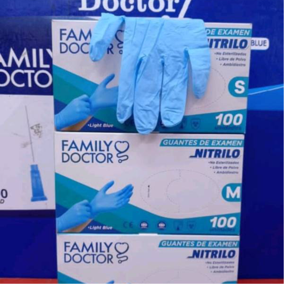 GUANTE DESCARTABLE NITRILO en Lima