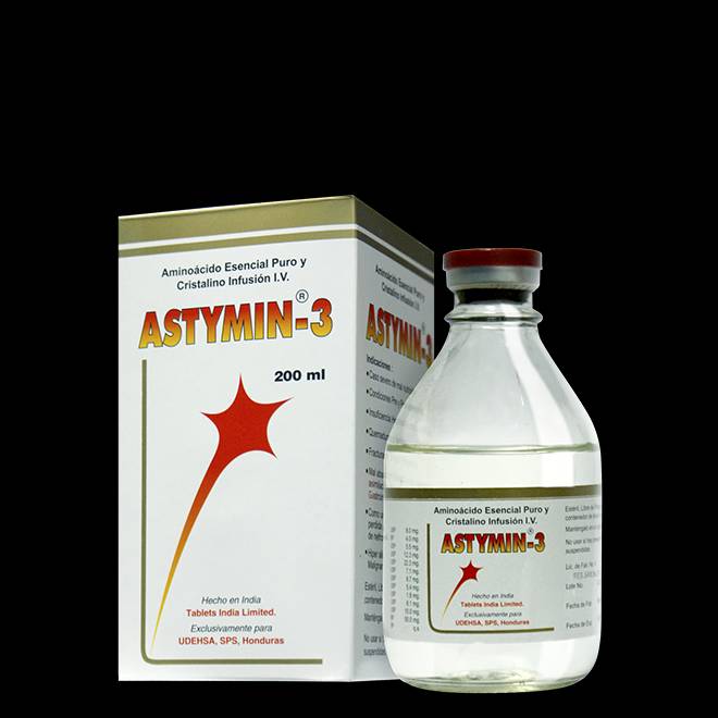 Astymin 3 Suero Endovenoso Frasco X 200ml en Antiguo Cuscatlan
