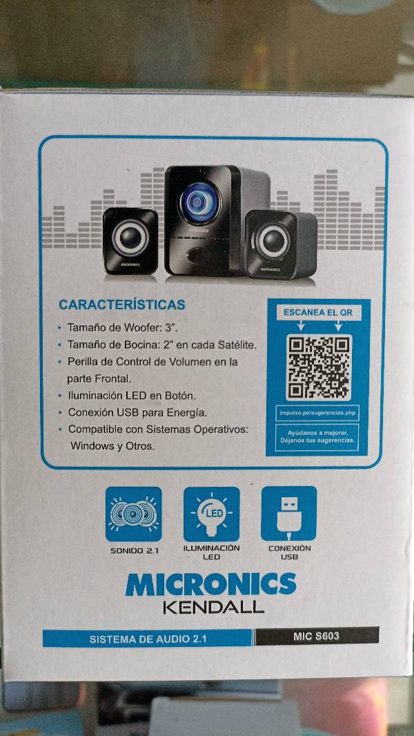 Parlantes para PC micronics