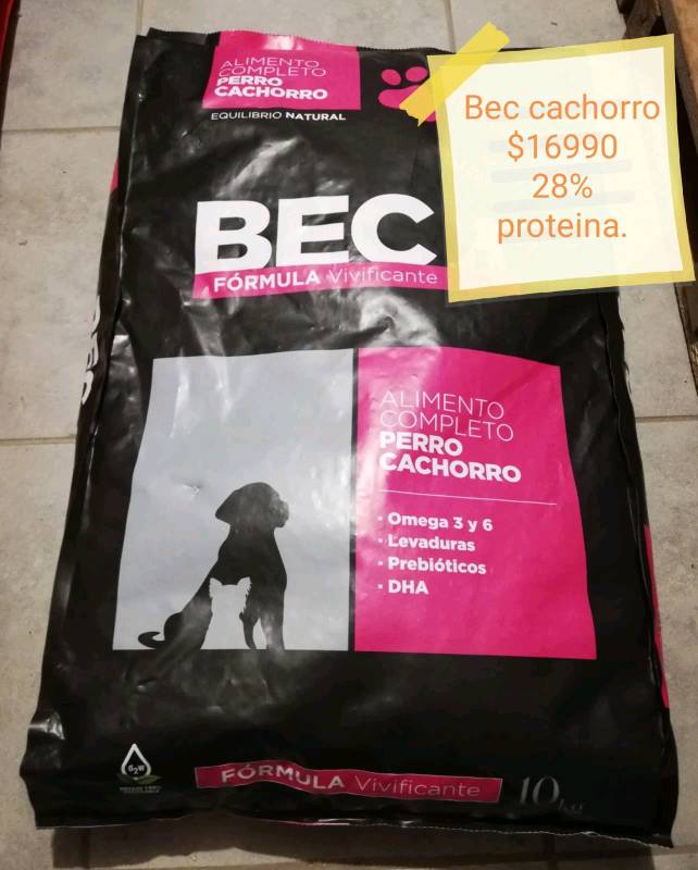 Bec formula. Cachorros 10 kilos en Santiago de Chile