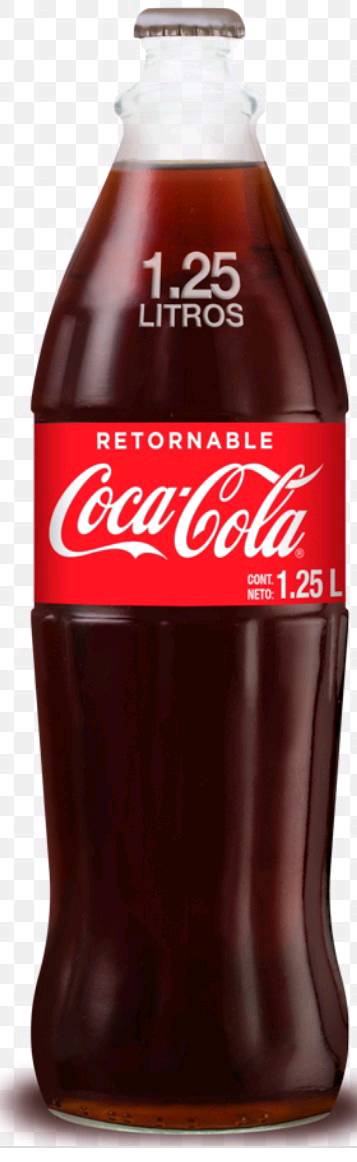 COCA COLA RETORNABLE DE VIDRIO 1.25L en Ciudad de Mexico