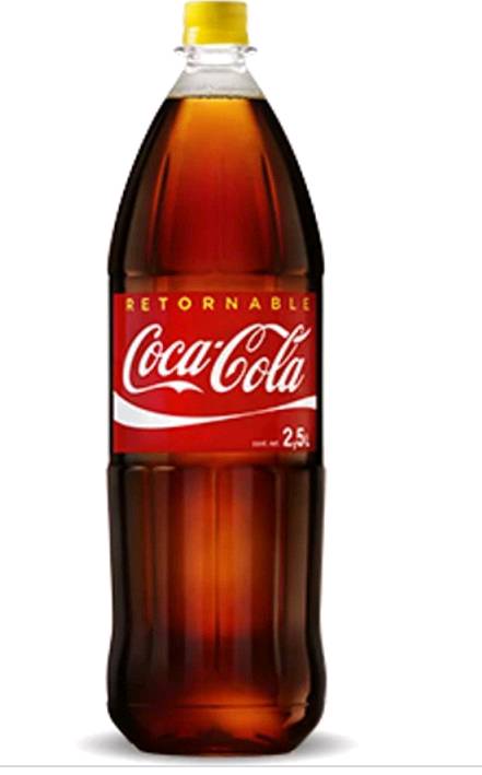 COCA COLA RETORNABLE 2.5L en Ciudad de Mexico