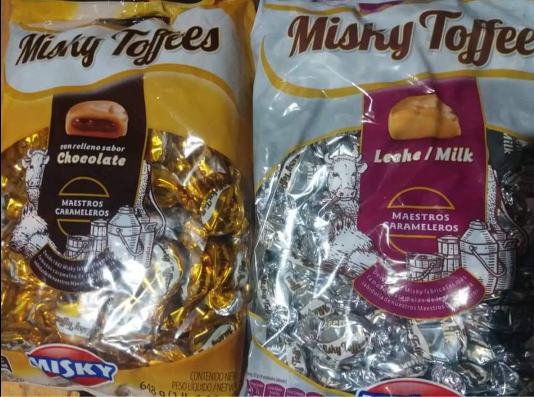 Misky Toffees Chocolate/Dulce de Leche en Córdoba