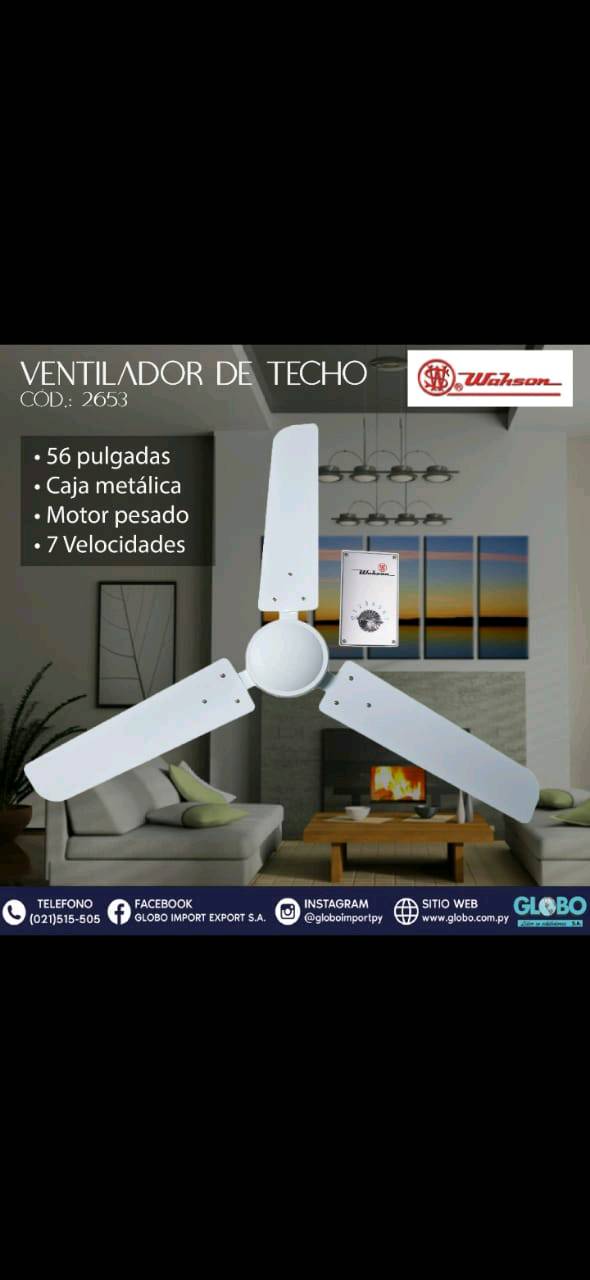 Ventilador Wahson en Fernando de la Mora