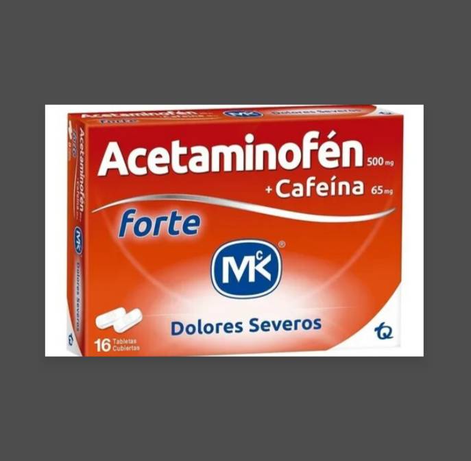 Acetaminofen Mk Forte en Sonsonate