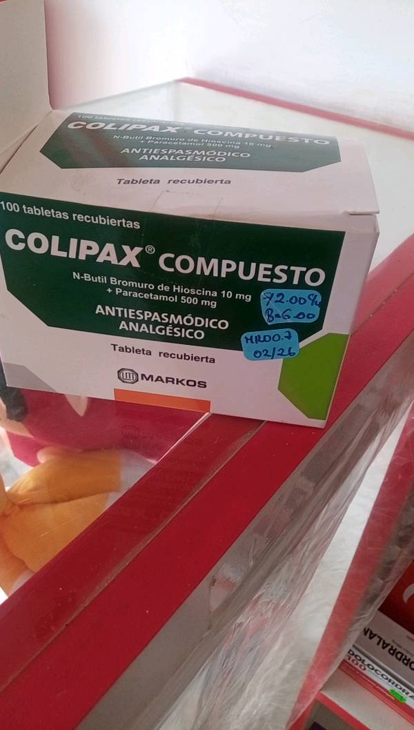 Colipax compuesto Tab x blíster x 4 und en Lima