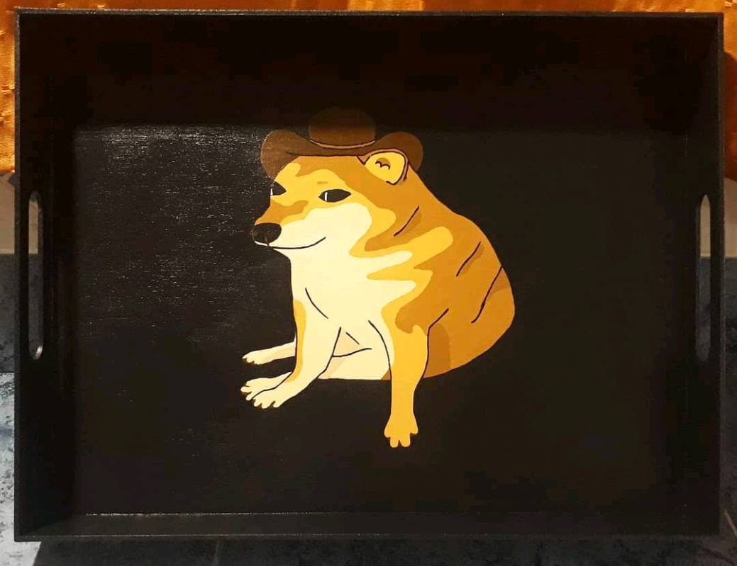 Bandeja "Cheems" en Mar del Plata