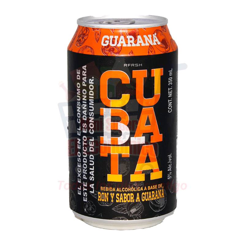 Cerveza Cubata Guarana 350ml. Cód 00046 en Jinotega