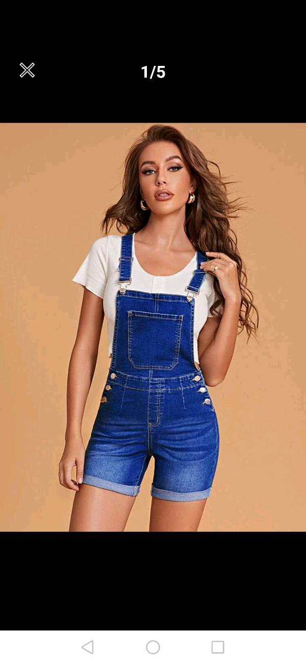 Overol short mezclilla en Mexico City