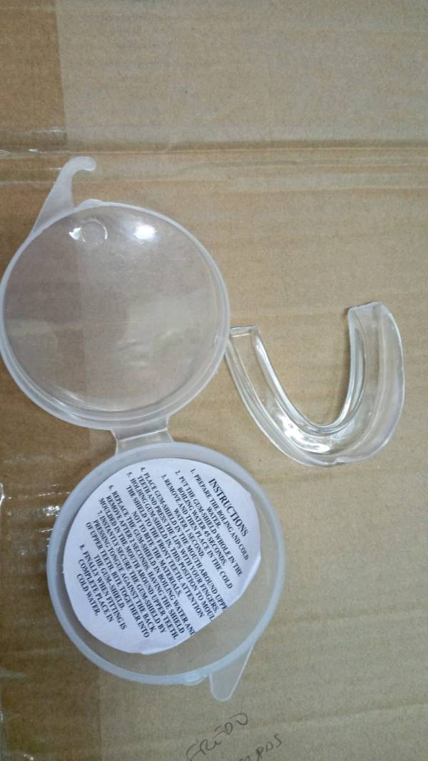 Protector bucal moldeable transparente en Lima