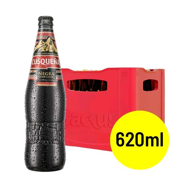 Cerveza Cusqueña Negra 620Ml Caja x 12 Botellas en Lima