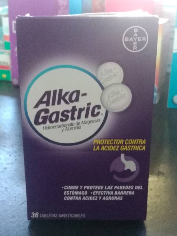 ALKA-GÁSTRIC tabletas masticables en quezaltepeque
